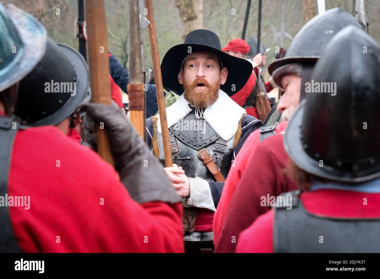 The Mall, London, UK. 25th Jan 2026. Members of The King's Army ...