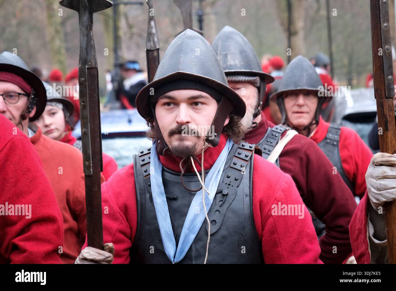 The Mall, London, UK. 25th Jan 2026. Members of The King's Army ...