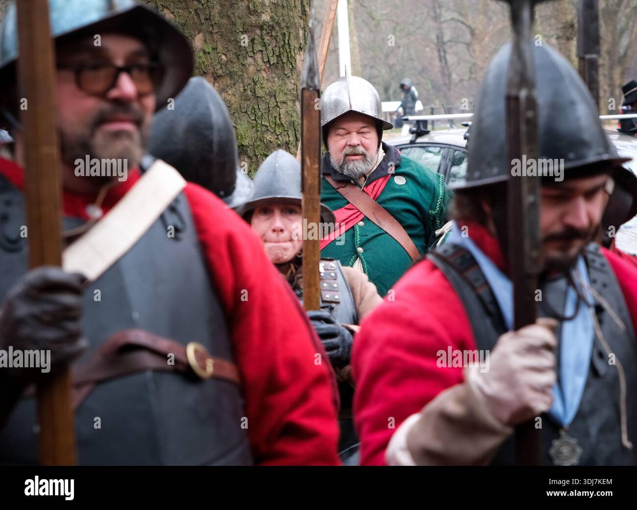 The Mall, London, UK. 25th Jan 2026. Members of The King's Army ...