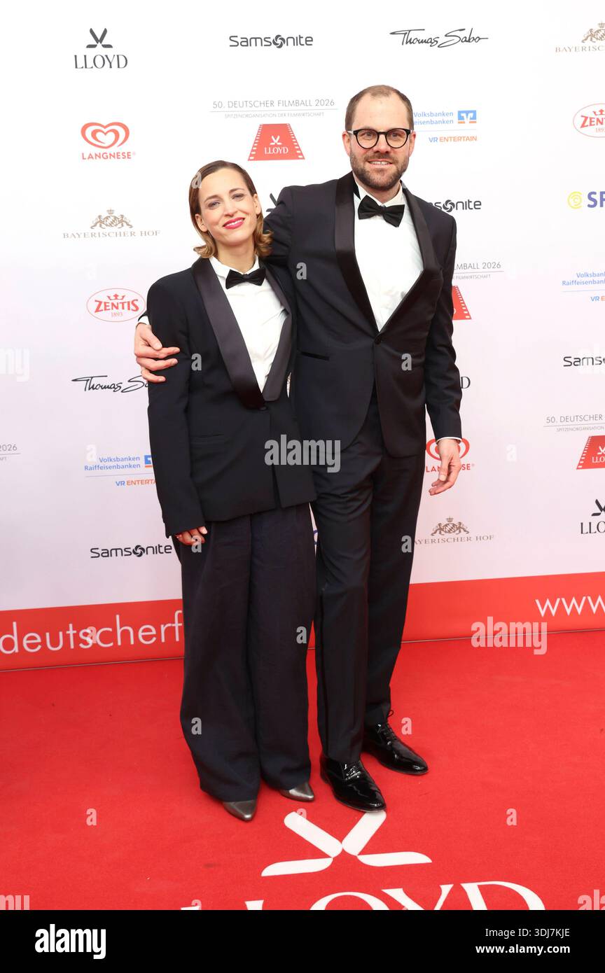 Barbara Elisabeth Bühl und Michael Hilscher beim 50. Deutschen Filmball ...