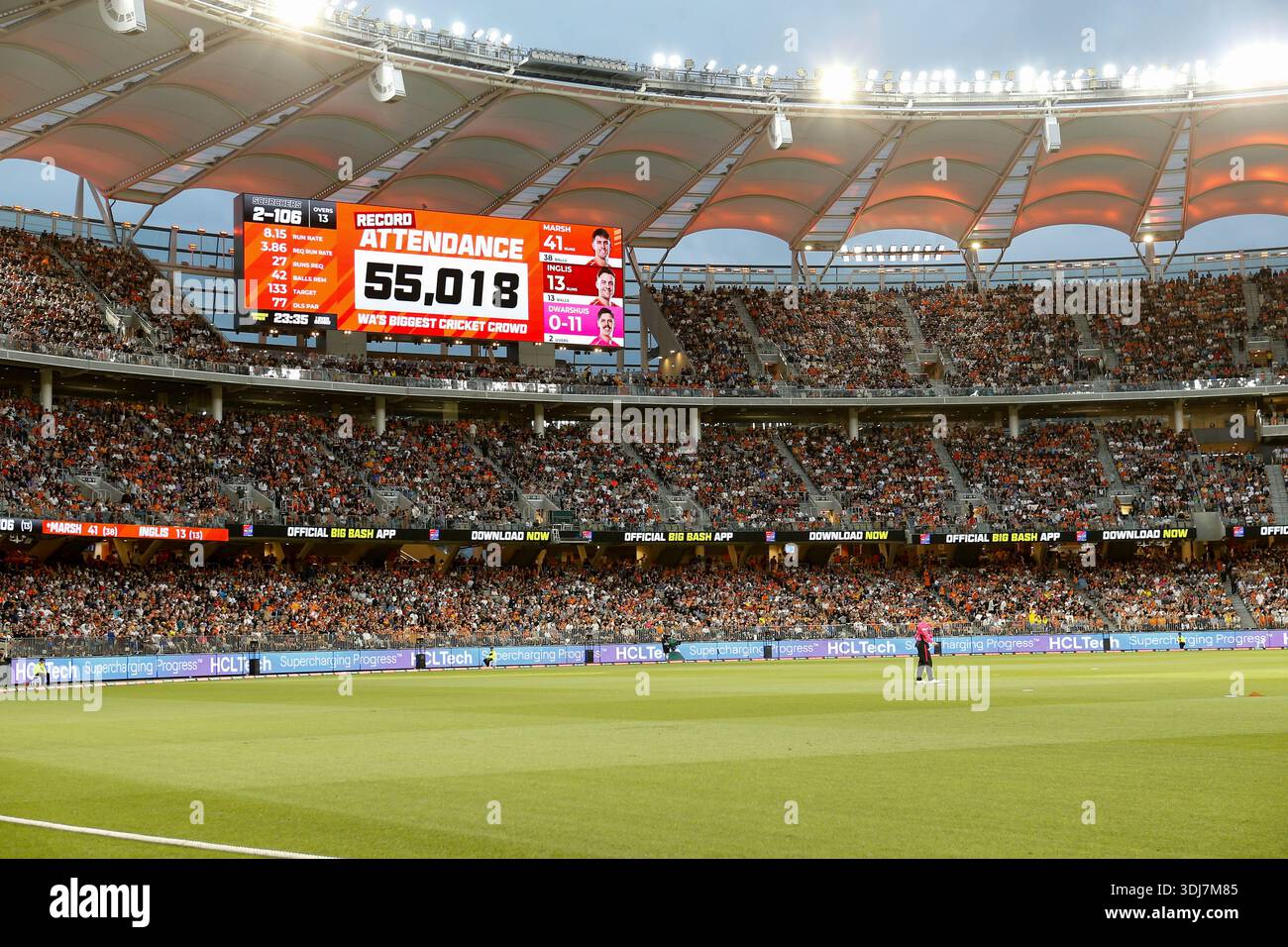 25th January 2026; Optus Stadium, Perth, Western Australia, Australia ...