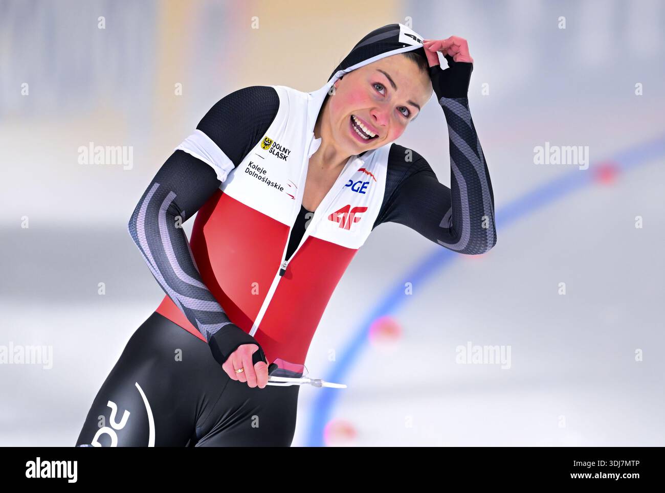 25 January 2026, Bavaria, Inzell: Speed skating: World Cup, 500 m ...