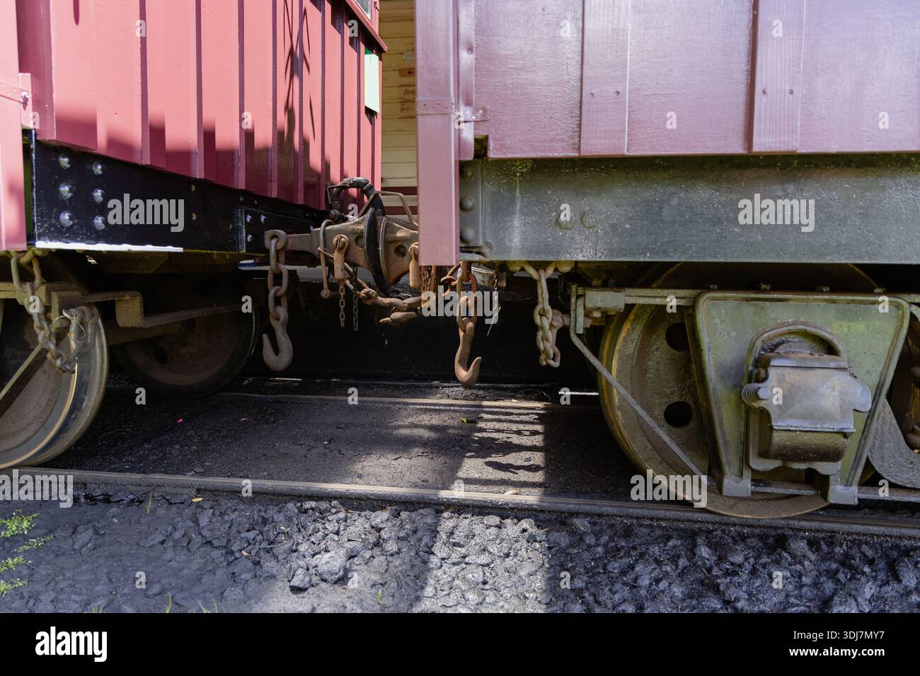 Train suspension wheels hi-res stock photography and images - Alamy