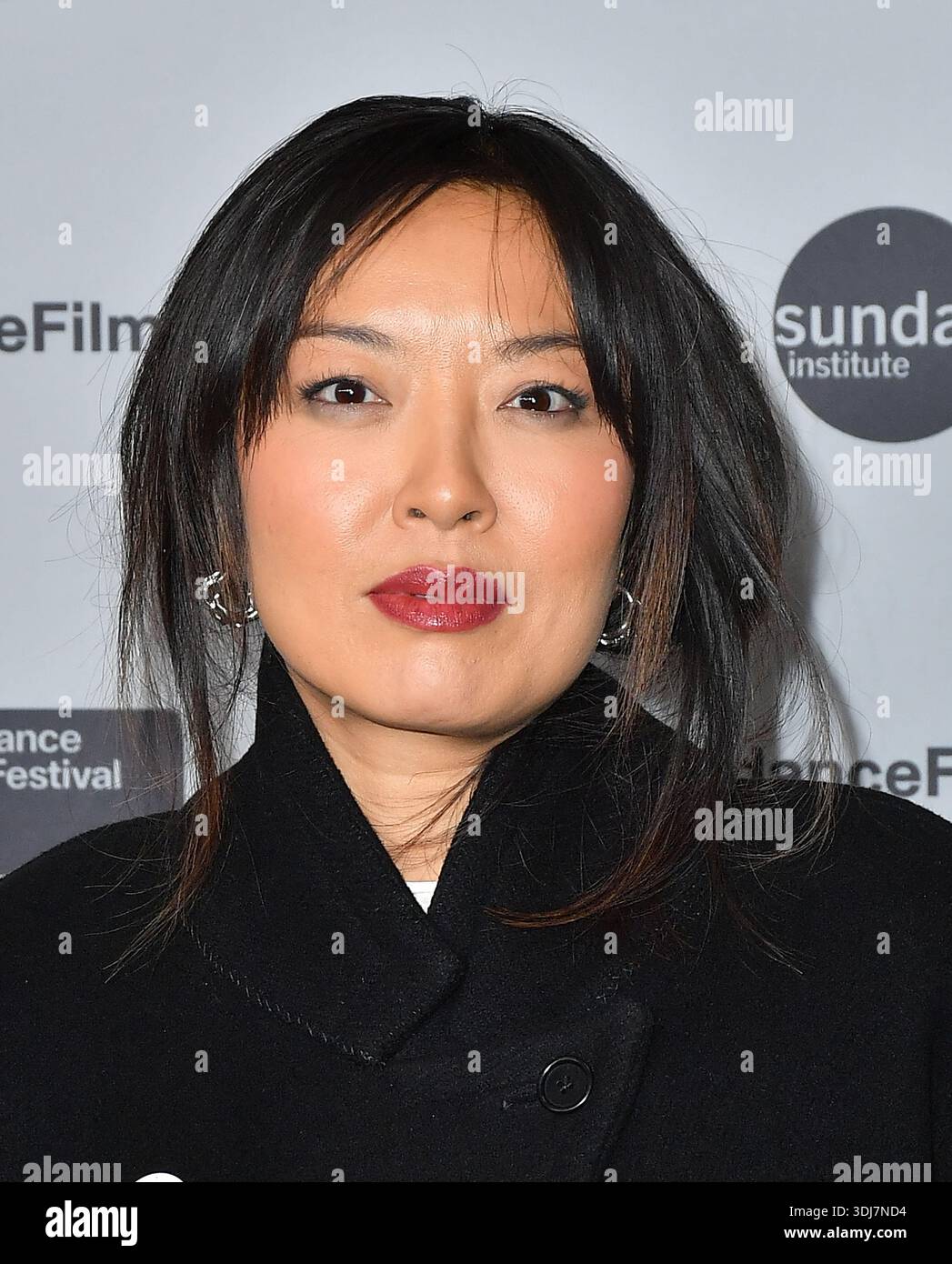 Cathy Yan attends "The Gallerist" Premiere during the 2026 Sundance ...