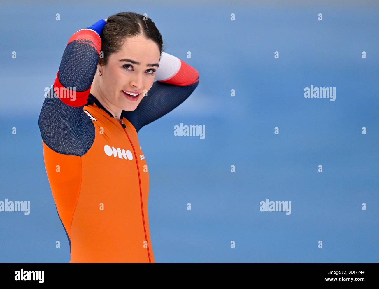 25 January 2026, Bavaria, Inzell: Speed skating: World Cup, 500 m ...