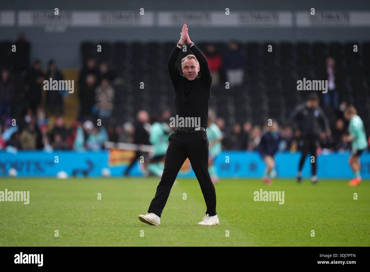 Manchester City Head Coach Andree Jeglertz after the Barclays Women's ...