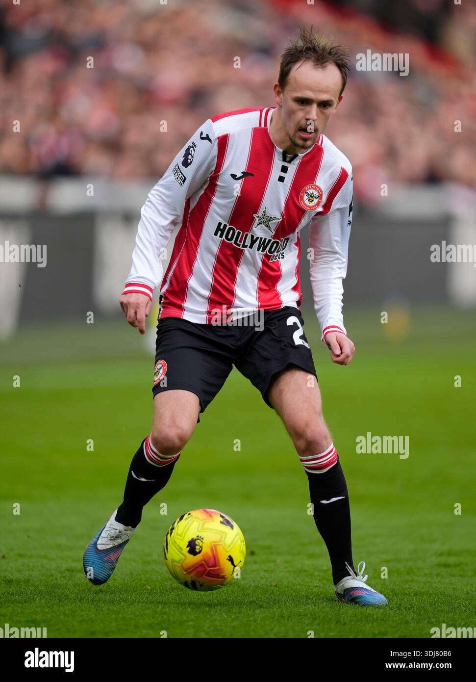Brentford's Mikkel Damsgaard during the Premier League match at the ...