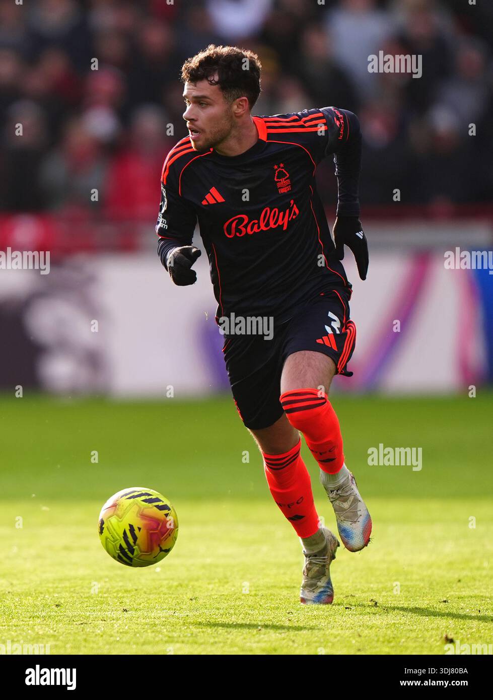 Nottingham Forest's Neco Williams during the Premier League match at ...
