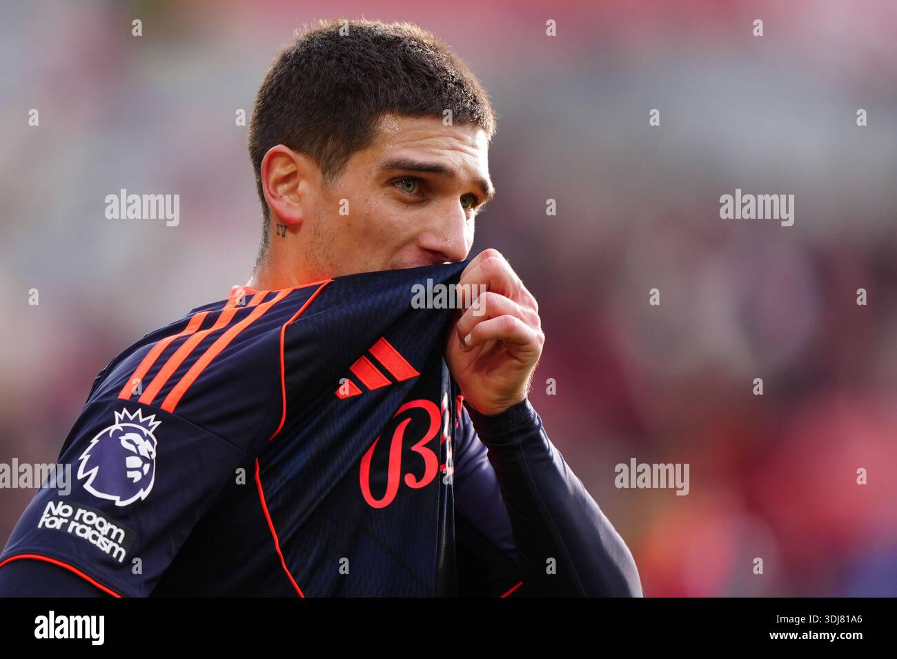 Nottingham Forest's Nicolas Dominguez during the Premier League match ...