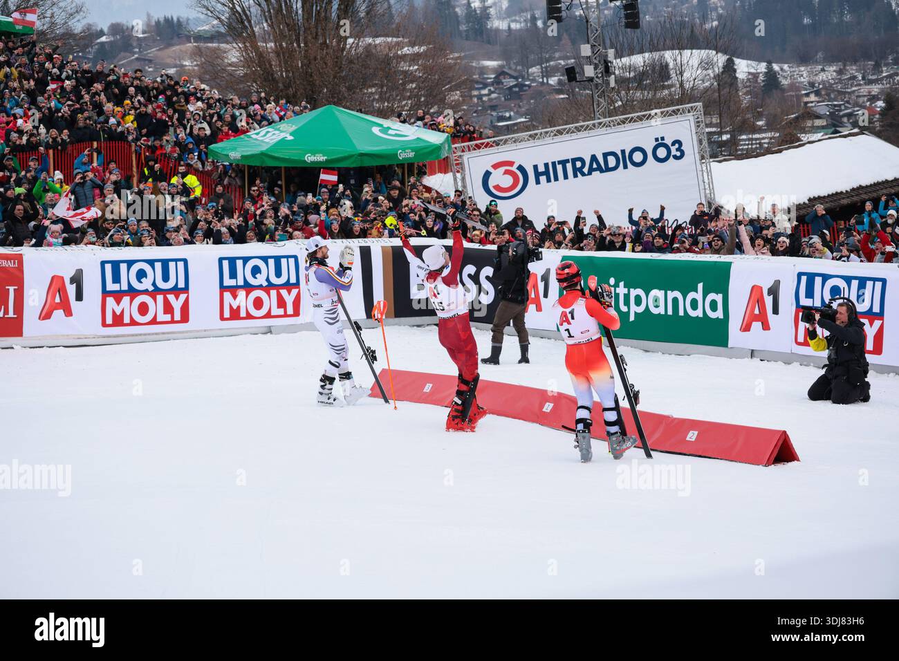 FIS Ski World Cup 2025-2026 - Men's World Cup Men's Slalom Kitzbuhel ...