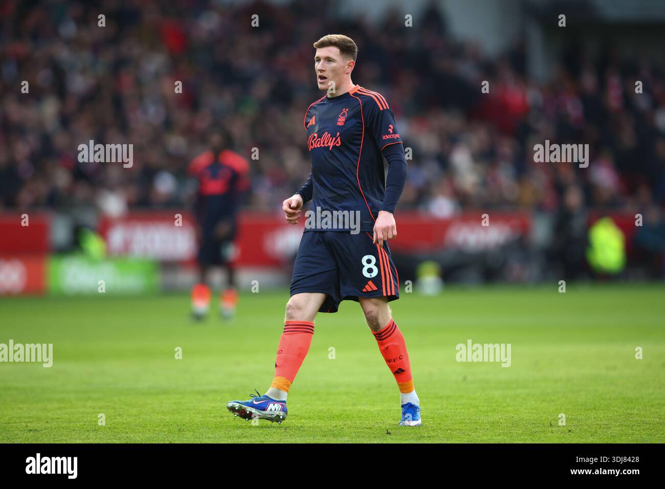 LONDON, UK - 25th Jan 2026: Elliot Anderson of Nottingham Forest during ...