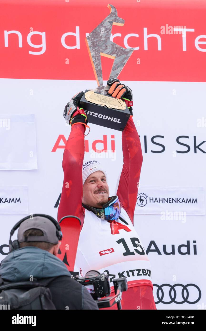 FIS Ski World Cup 2025-2026 - Men's World Cup Men's Slalom Kitzbuhel ...