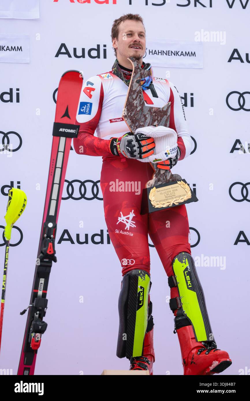 FIS Ski World Cup 2025-2026 - Men's World Cup Men's Slalom Kitzbuhel ...