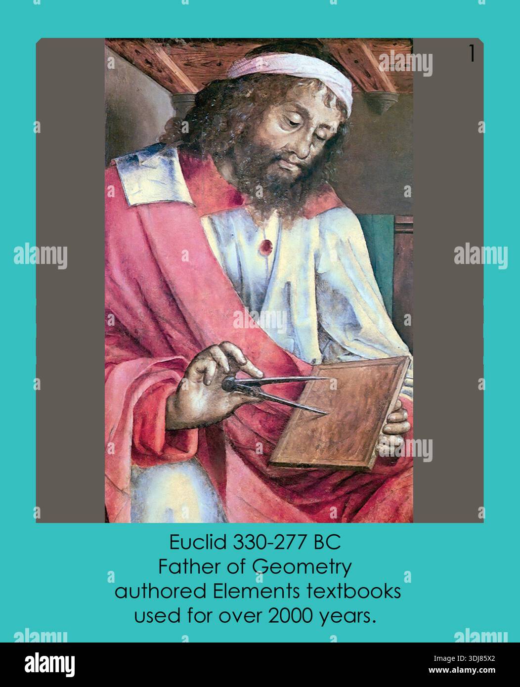 Mathematics Timeline Card for Euclid of Megara - Euclid (/ˈjuːklɪd ...