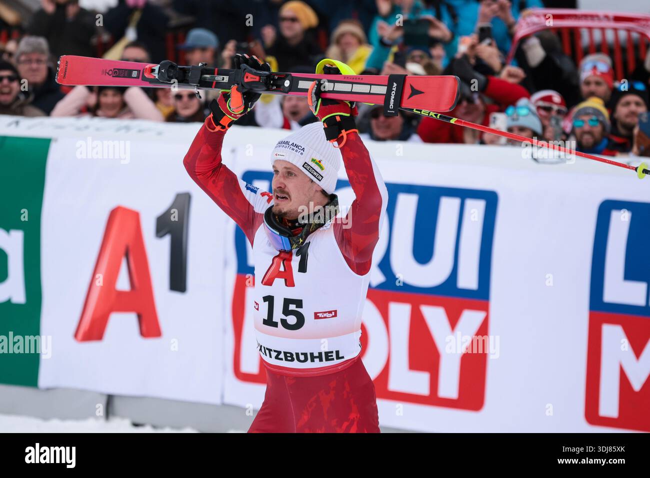 FIS Ski World Cup 2025-2026 - Men's World Cup Men's Slalom Kitzbuhel ...