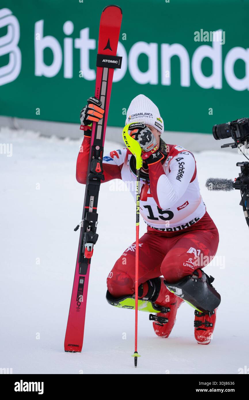 FIS Ski World Cup 2025-2026 - Men's World Cup Men's Slalom Kitzbuhel ...