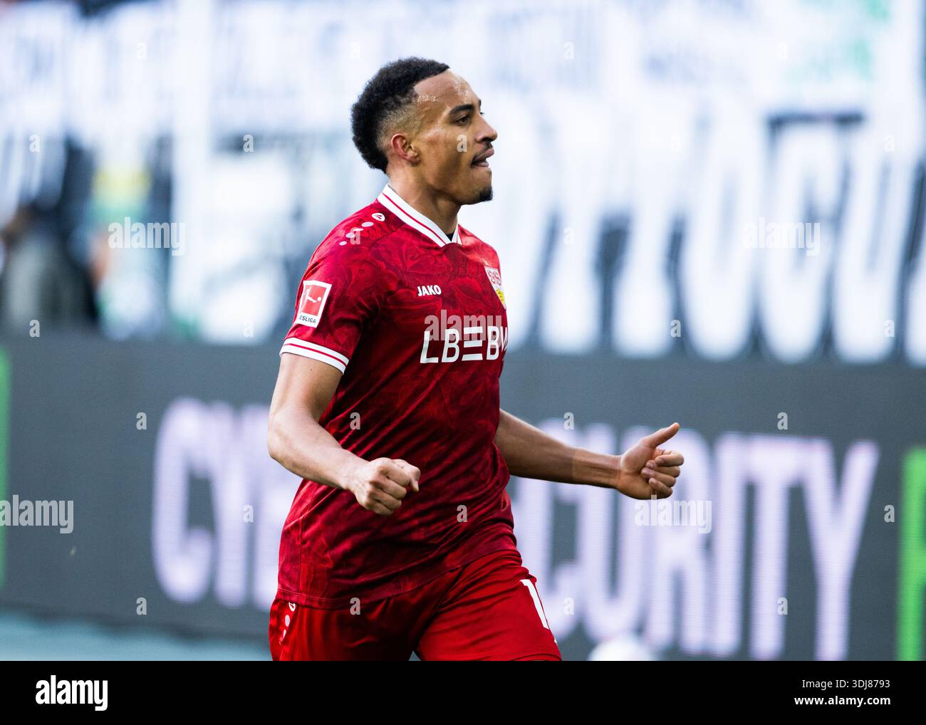 Moenchengladbach, Borussia Park, 25.01.2026: Jamie Leweling of ...