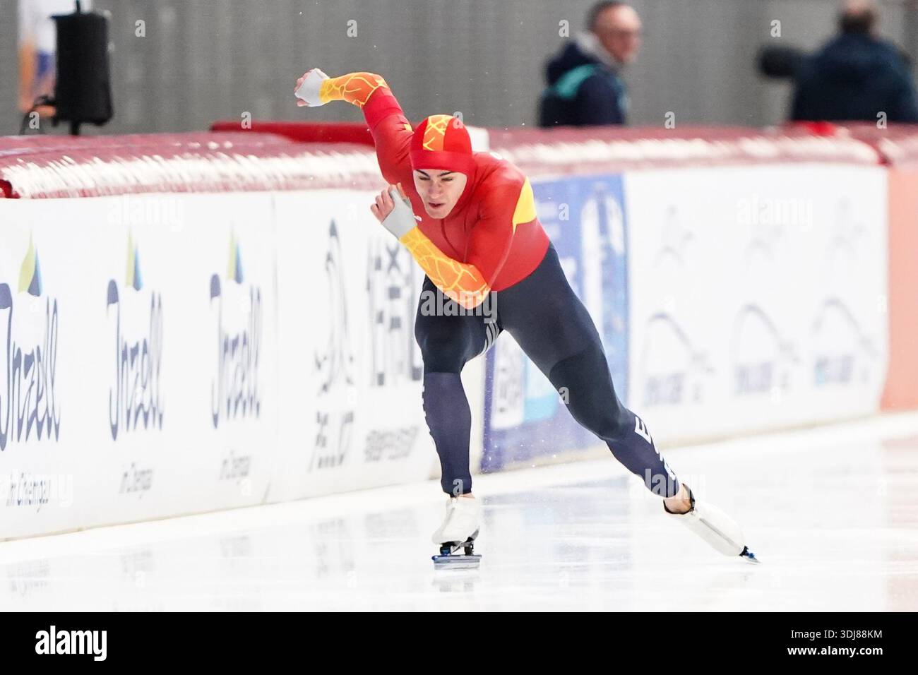 INZELL, GERMANY - JANUARY 25: Nil Llop Izquierdo of Spain during the ...