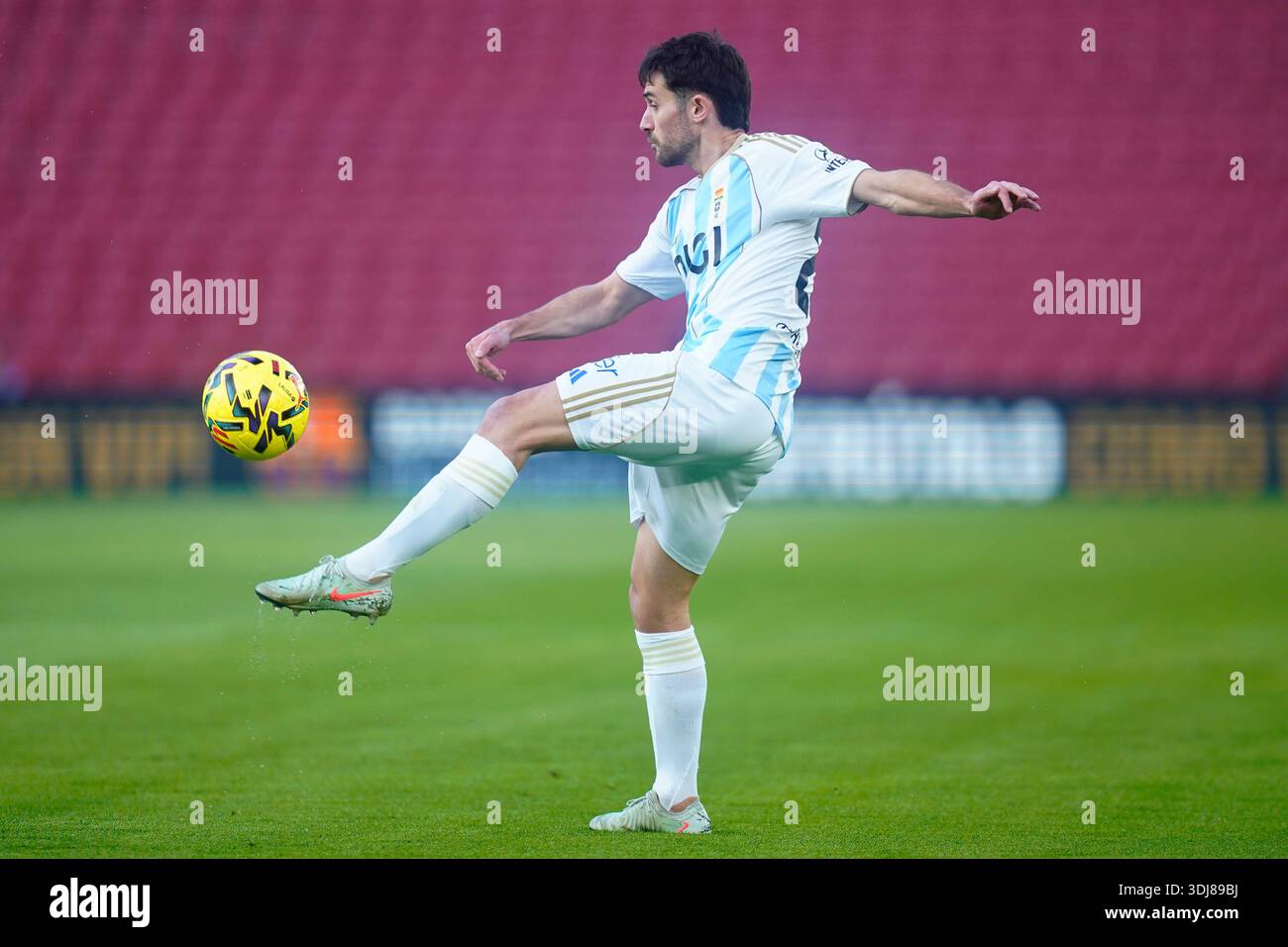 Lucas of Real Oviedo during the La Liga EA Sports match between FC ...
