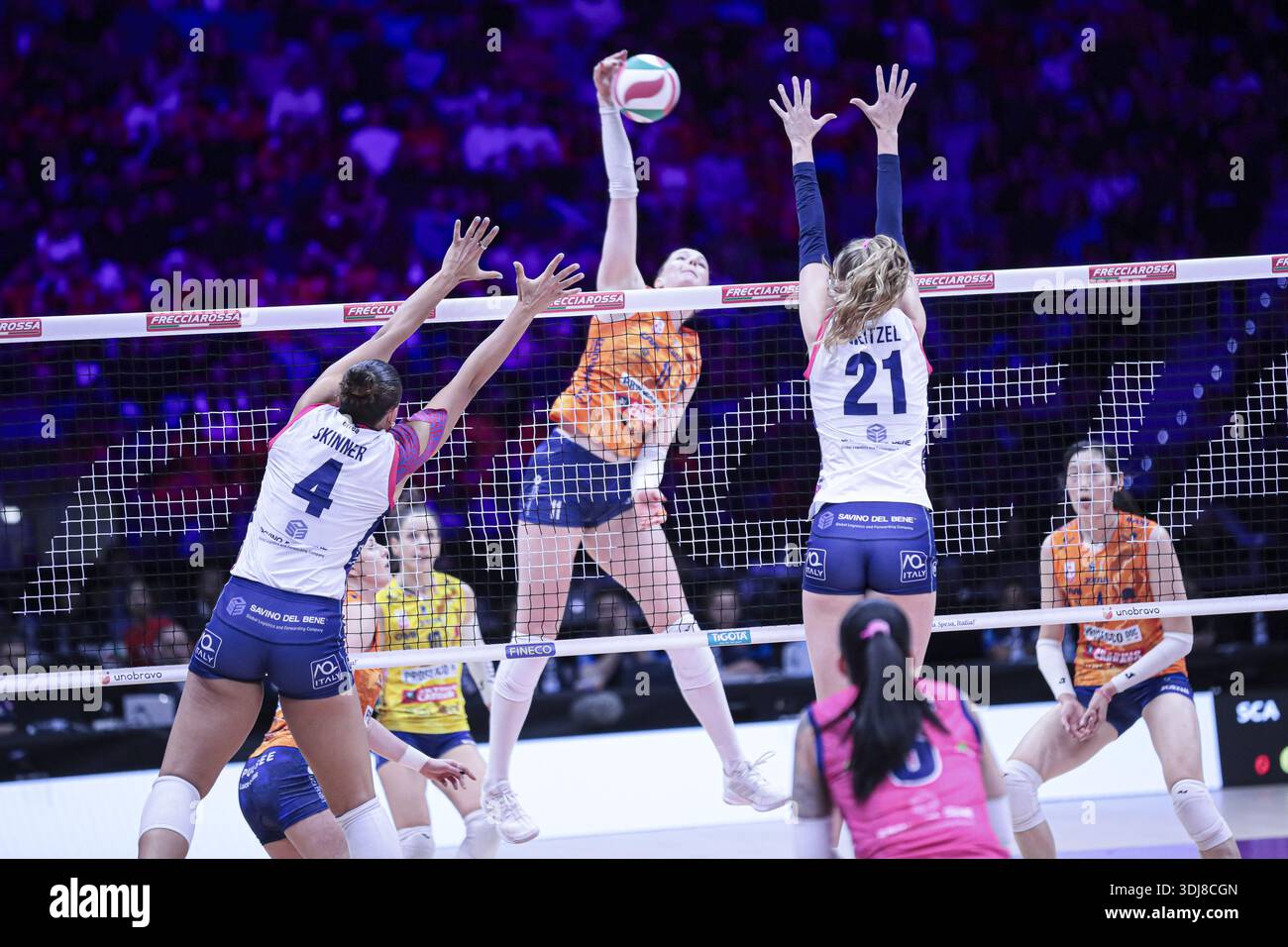 # 4 Zhu Ting (Imoco Conegliano) during Final - Prosecco Doc Imoco ...