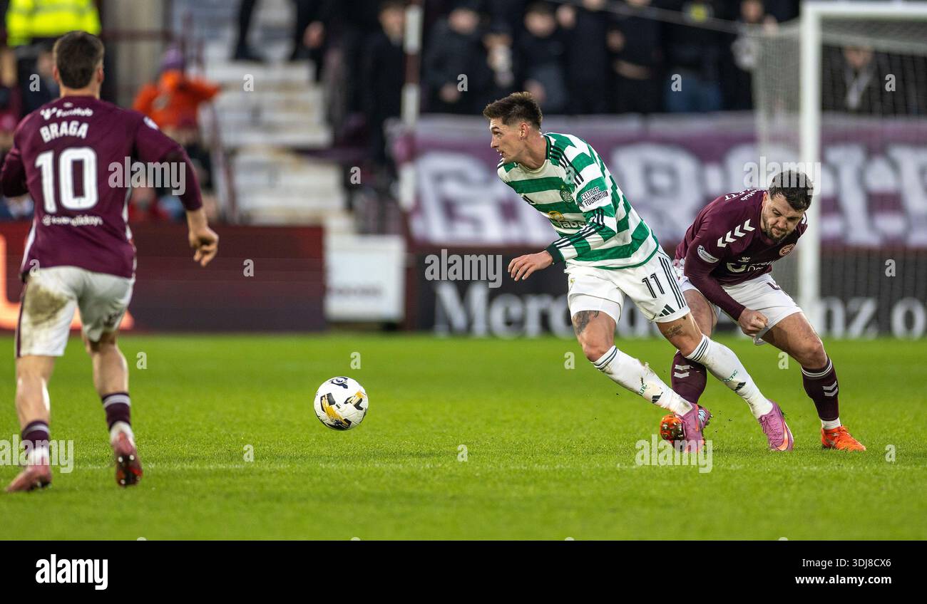25th January 2026; Tynecastle Park, Edinburgh, Scotland: Scottish ...
