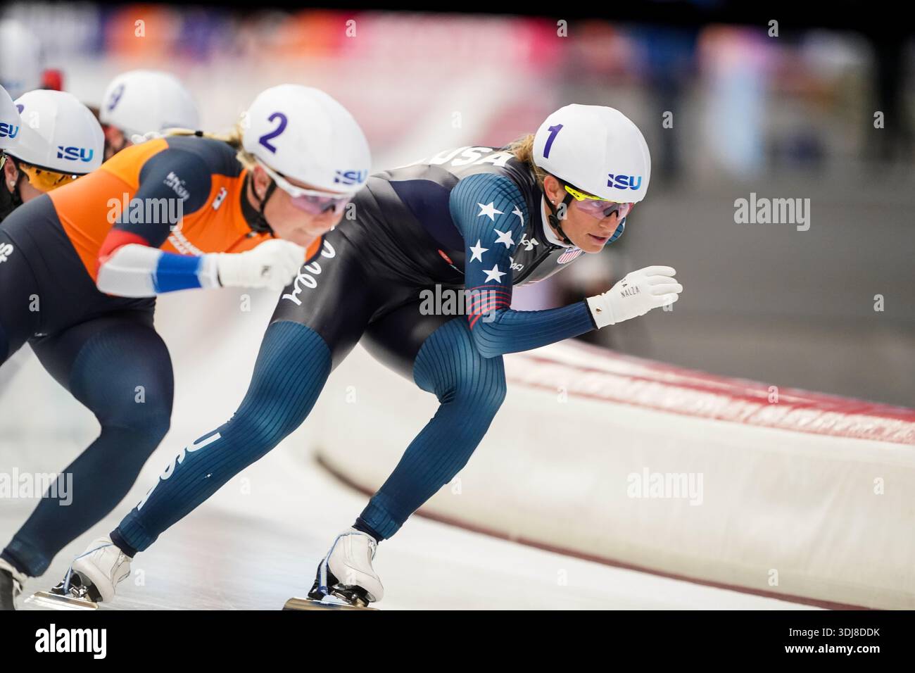 INZELL, GERMANY - JANUARY 25: Mia Manganello of United States of ...