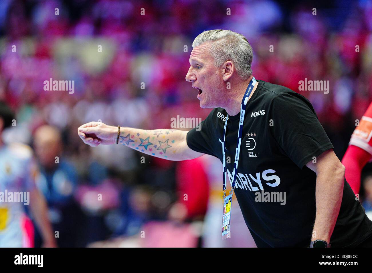 Nikolaj Jacobsen (Daenemark, Trainer) DEN, Spanien vs. Daenemark ...
