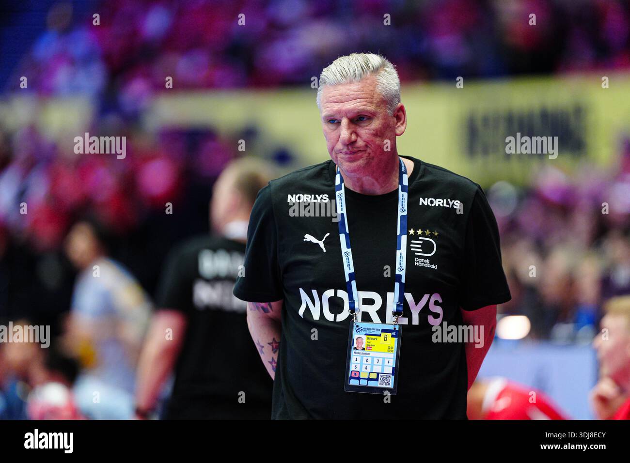 Nikolaj Jacobsen (Daenemark, Trainer) DEN, Spanien vs. Daenemark ...