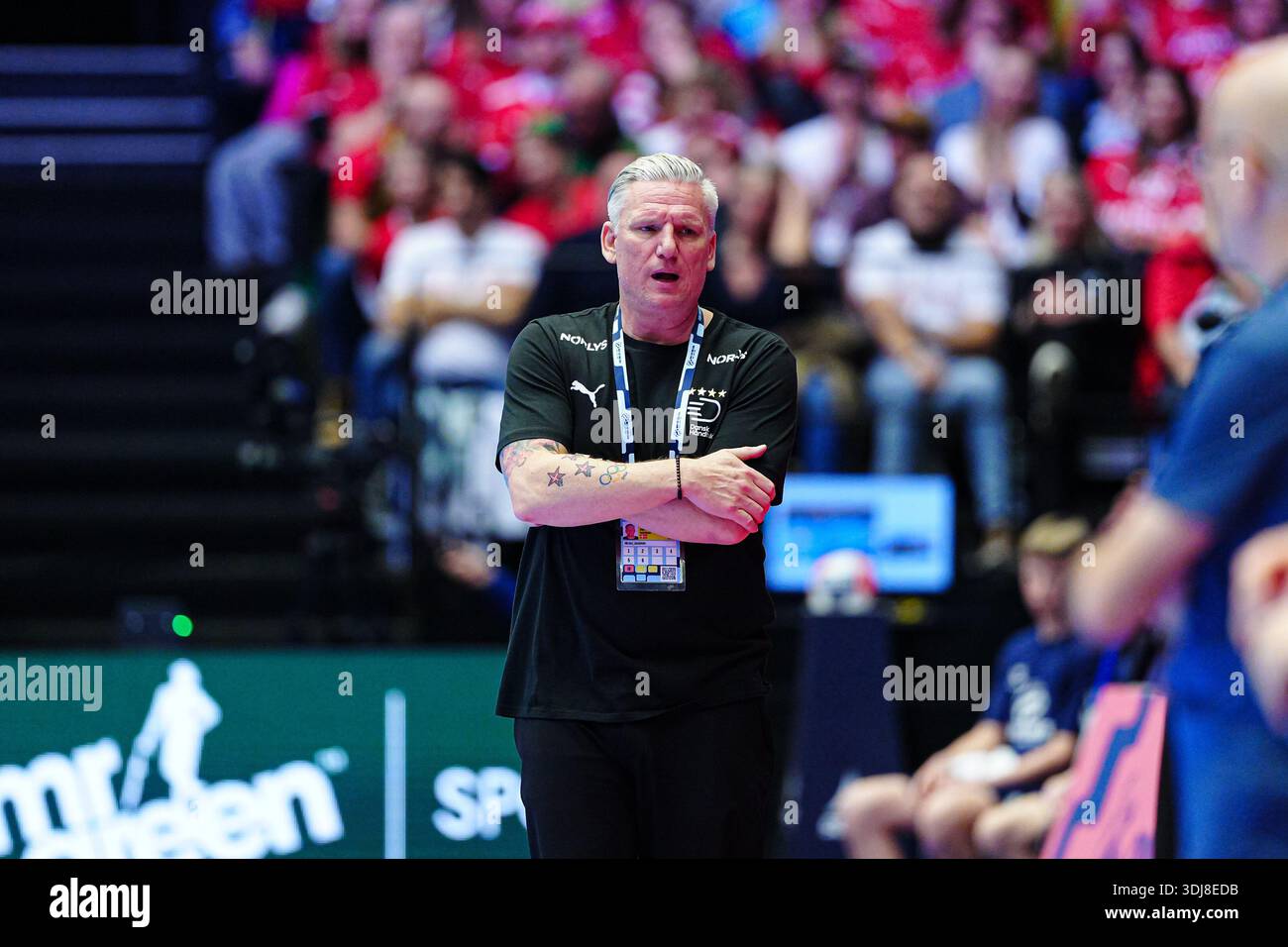 Nikolaj Jacobsen (Daenemark, Trainer) DEN, Spanien vs. Daenemark ...