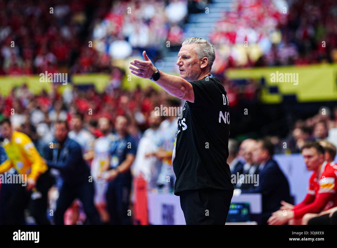 Nikolaj Jacobsen (Daenemark, Trainer) DEN, Spanien vs. Daenemark ...