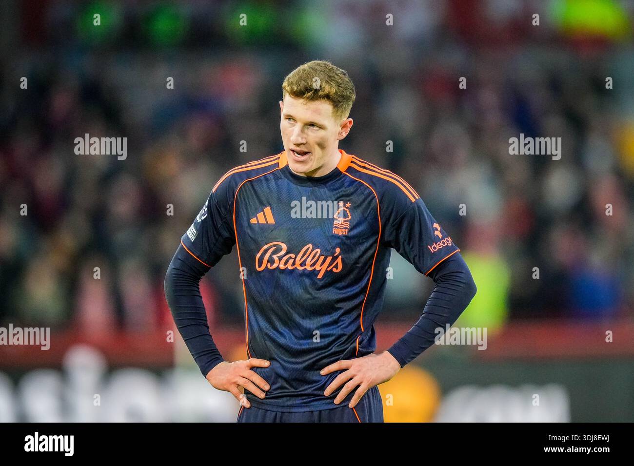 Elliot Anderson of Nottingham Forest during the Premier League match ...