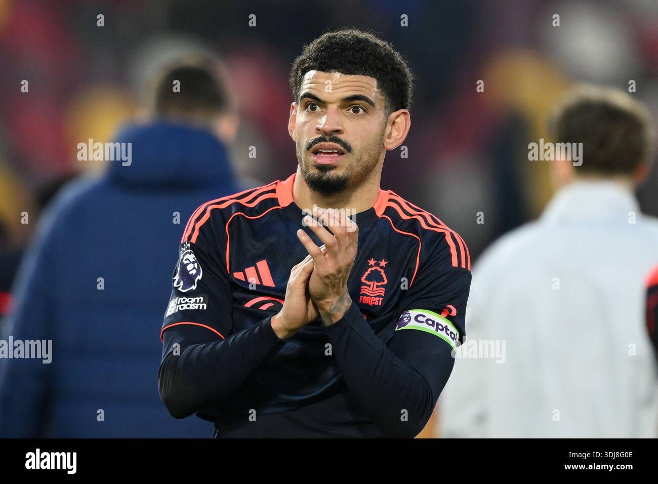 Morgan Gibbs-White of Nottingham Forest celebrates victory during the ...