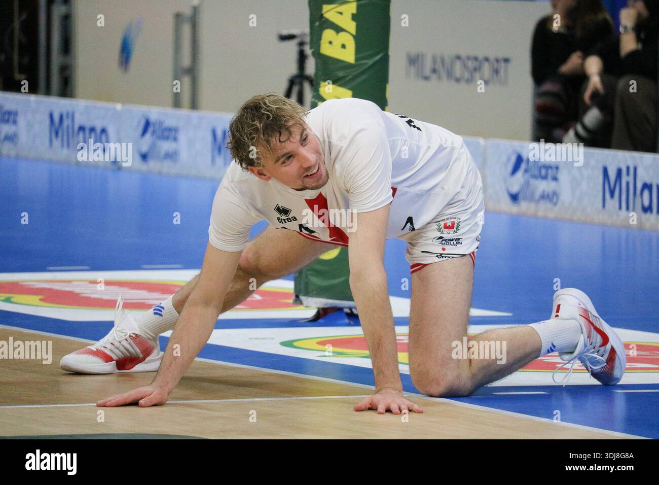 FERRE REGGERS (POWERVOLLEY MILANO) during Allianz Milano vs Cucine Lube ...