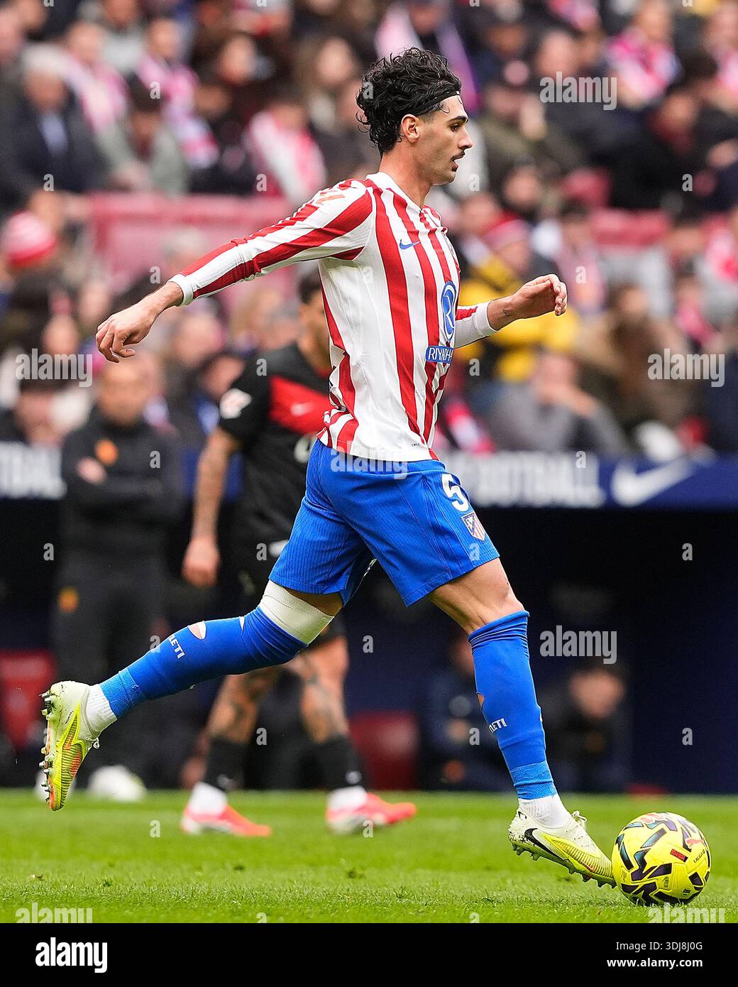 Atletico de Madrid's Johnny Cardoso during La Liga match. January 25 ...