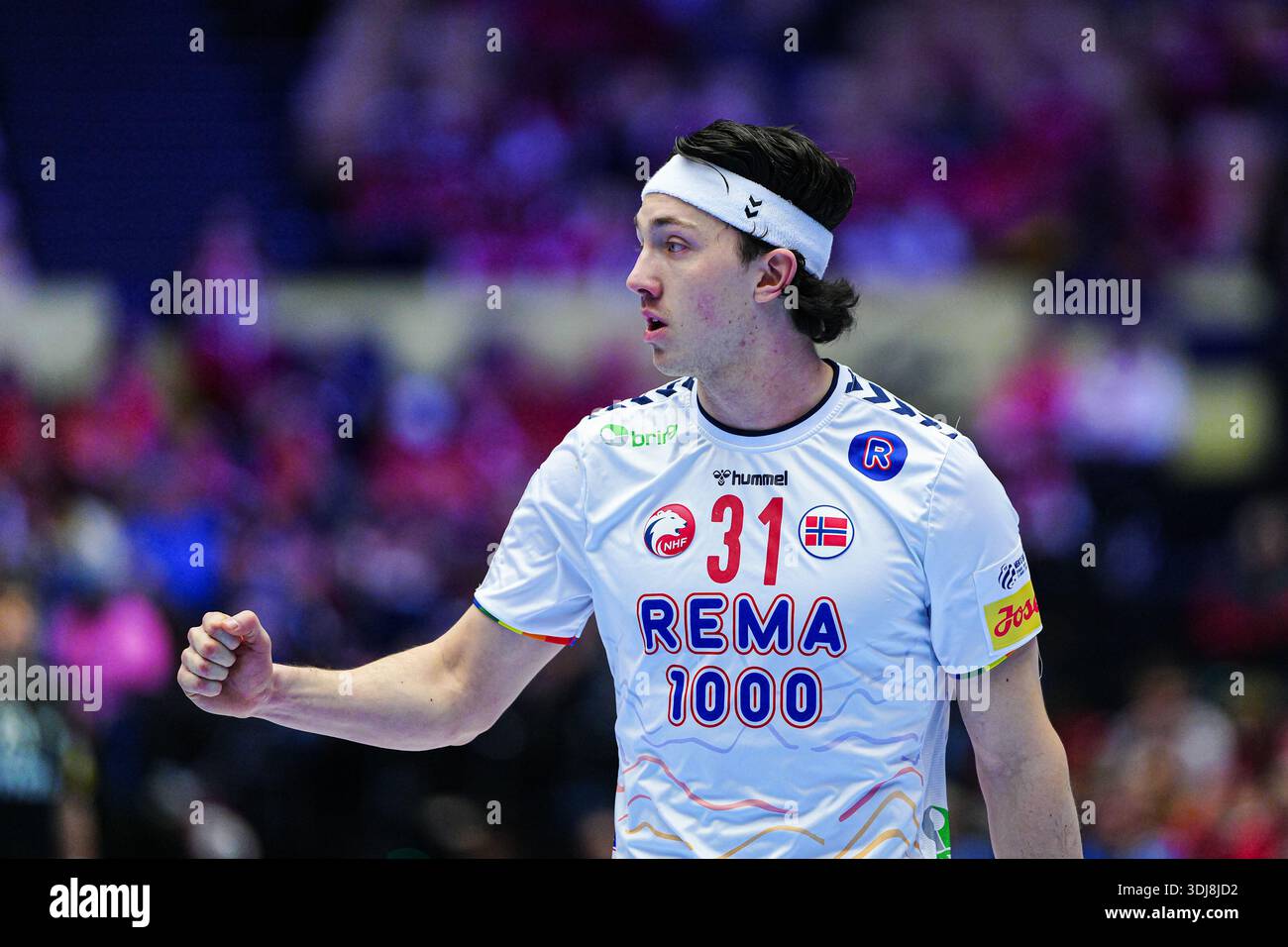 Torjubel Kasper Thorsen Lien (Norwegen, #31) DEN, Deutschland vs ...