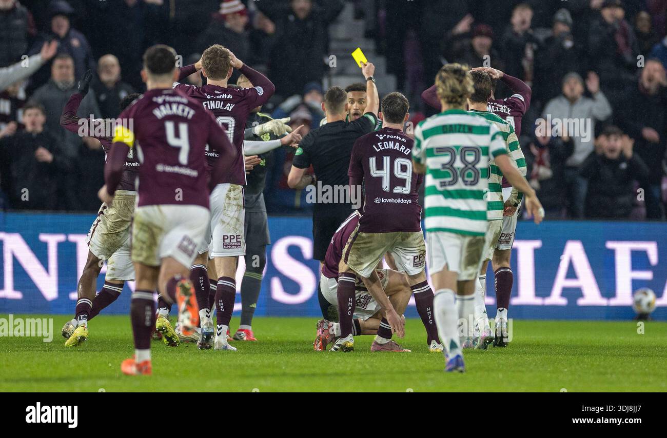 25th January 2026; Tynecastle Park, Edinburgh, Scotland: Scottish ...