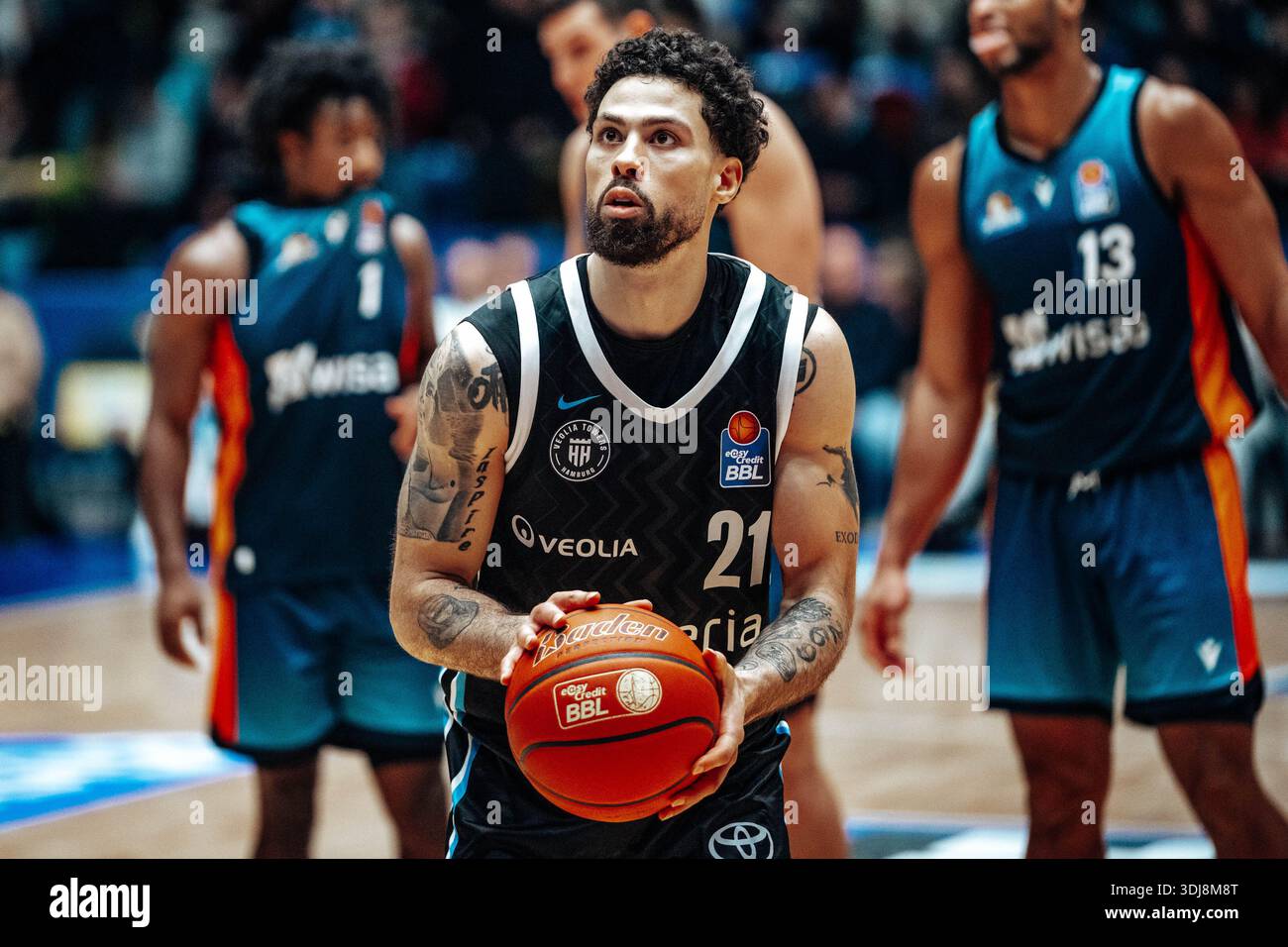 Devon Daniels IV (Veolia Towers Hamburg, #21) GER, Skyliners Frankfurt ...