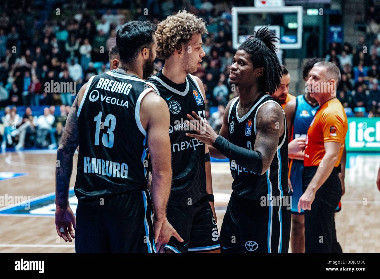 Martin Breunig (Veolia Towers Hamburg, #13) GER, Skyliners Frankfurt vs ...