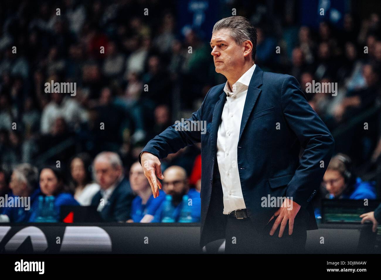 Klaus Perwas (Head Coach, Headcoach, Skyliners Frankfurt) GER ...