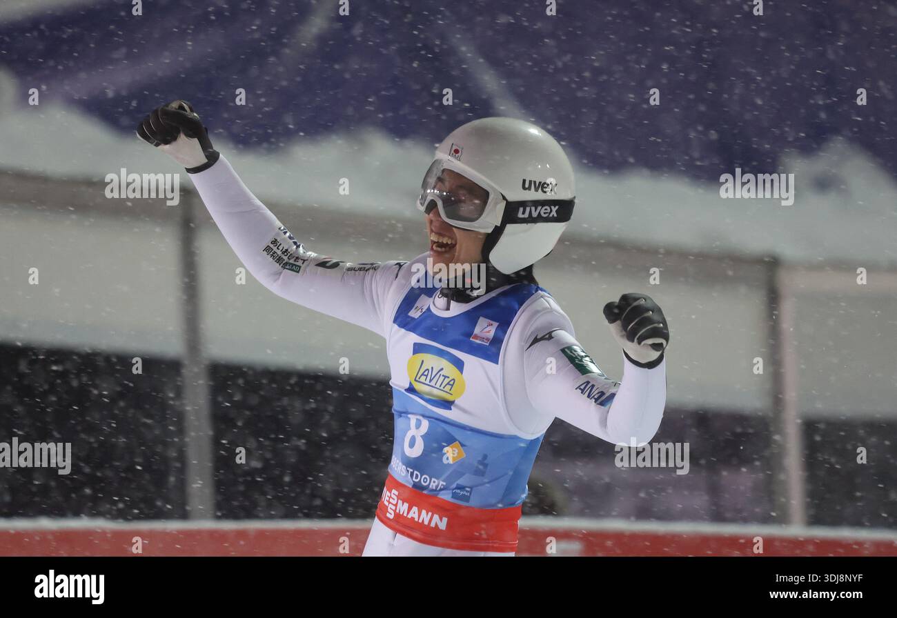 25 January 2026, Bavaria, Oberstdorf: Nordic skiing/ski jumping: World ...