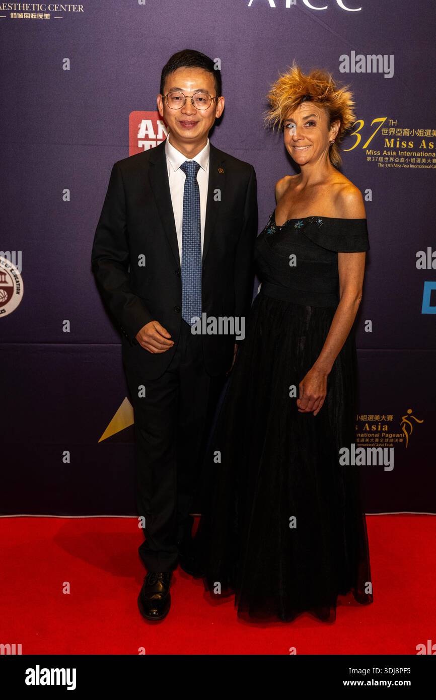 Professor Lingyun Xiang attends 37th Miss Asia International Pagent at ...