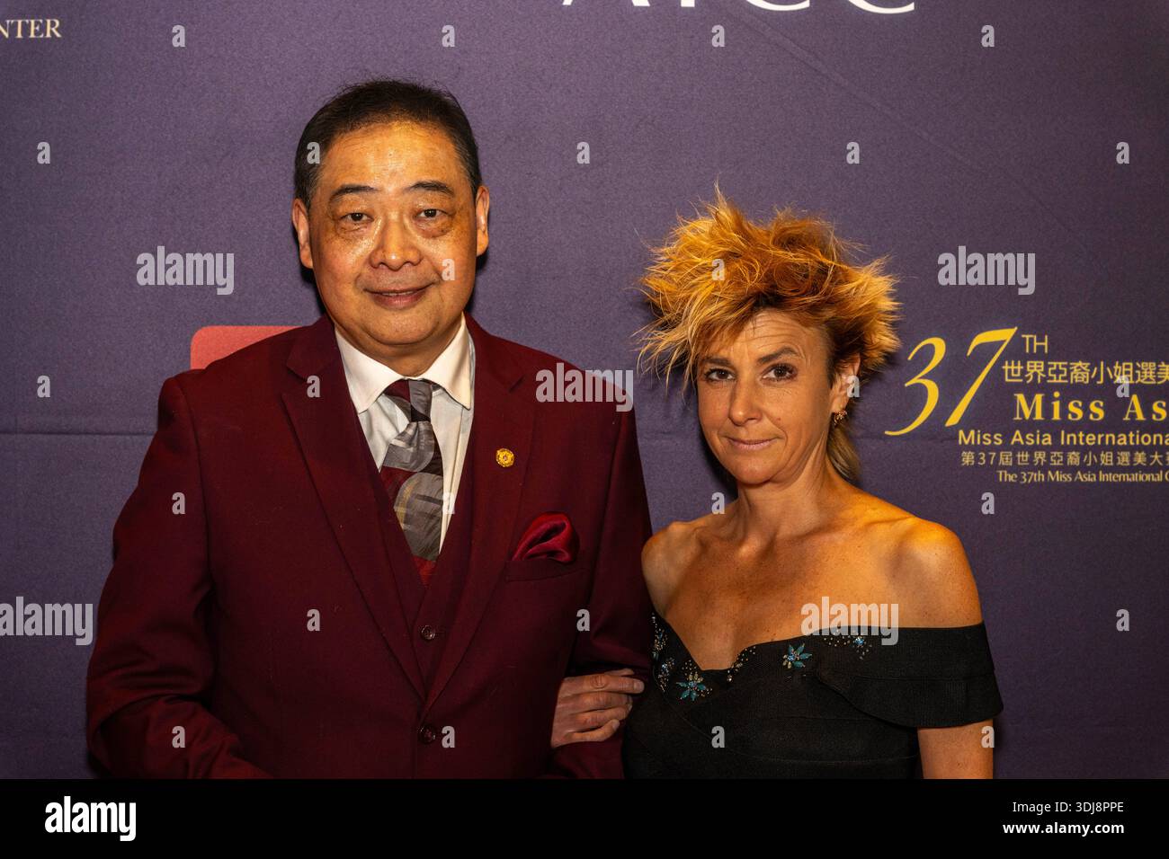 TV Host / Founder of Los Angeles Beverly Arts Joey Zhou attends 37th ...