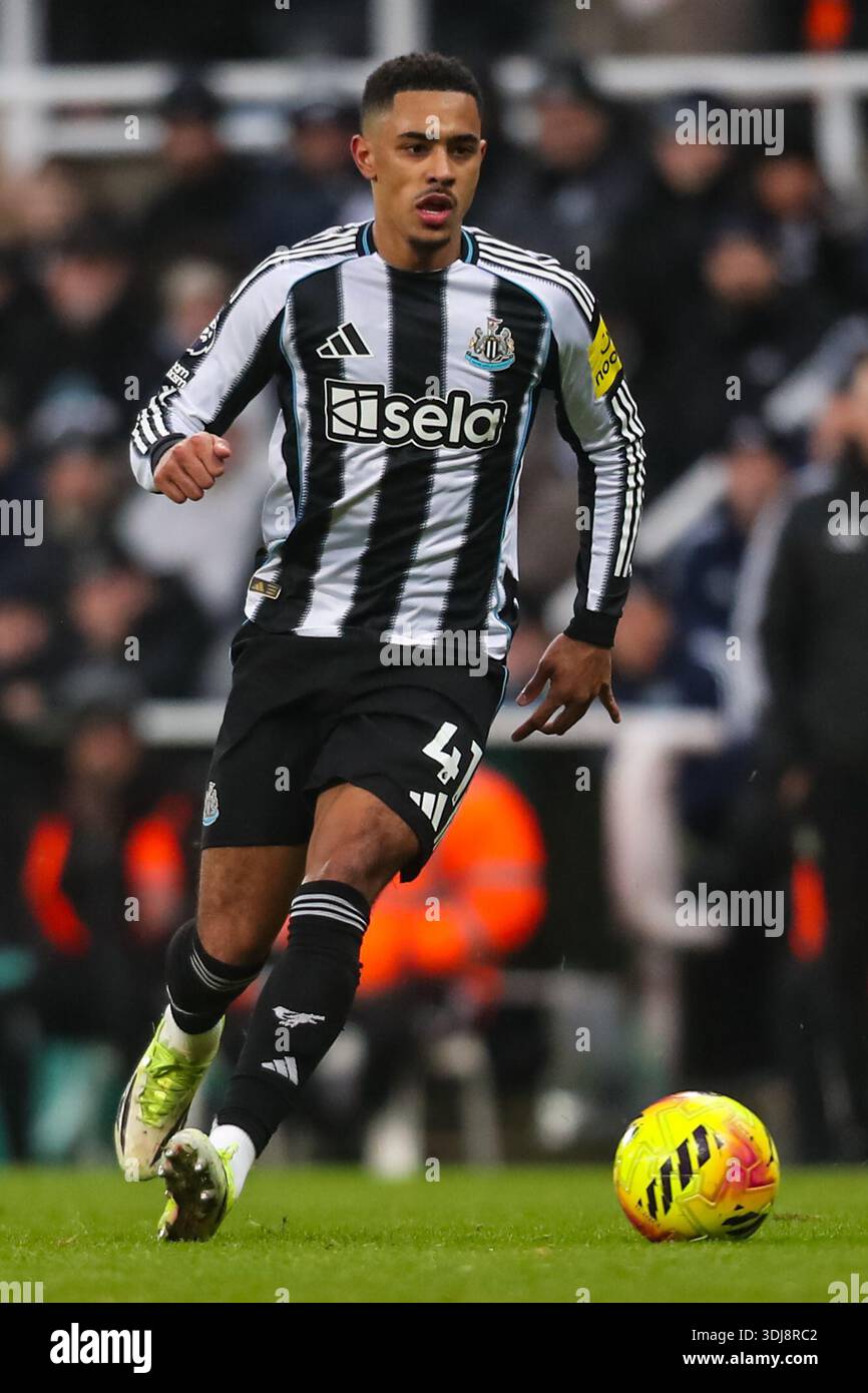 Jacob Ramsey Of Newcastle United during the Newcastle United v Aston ...