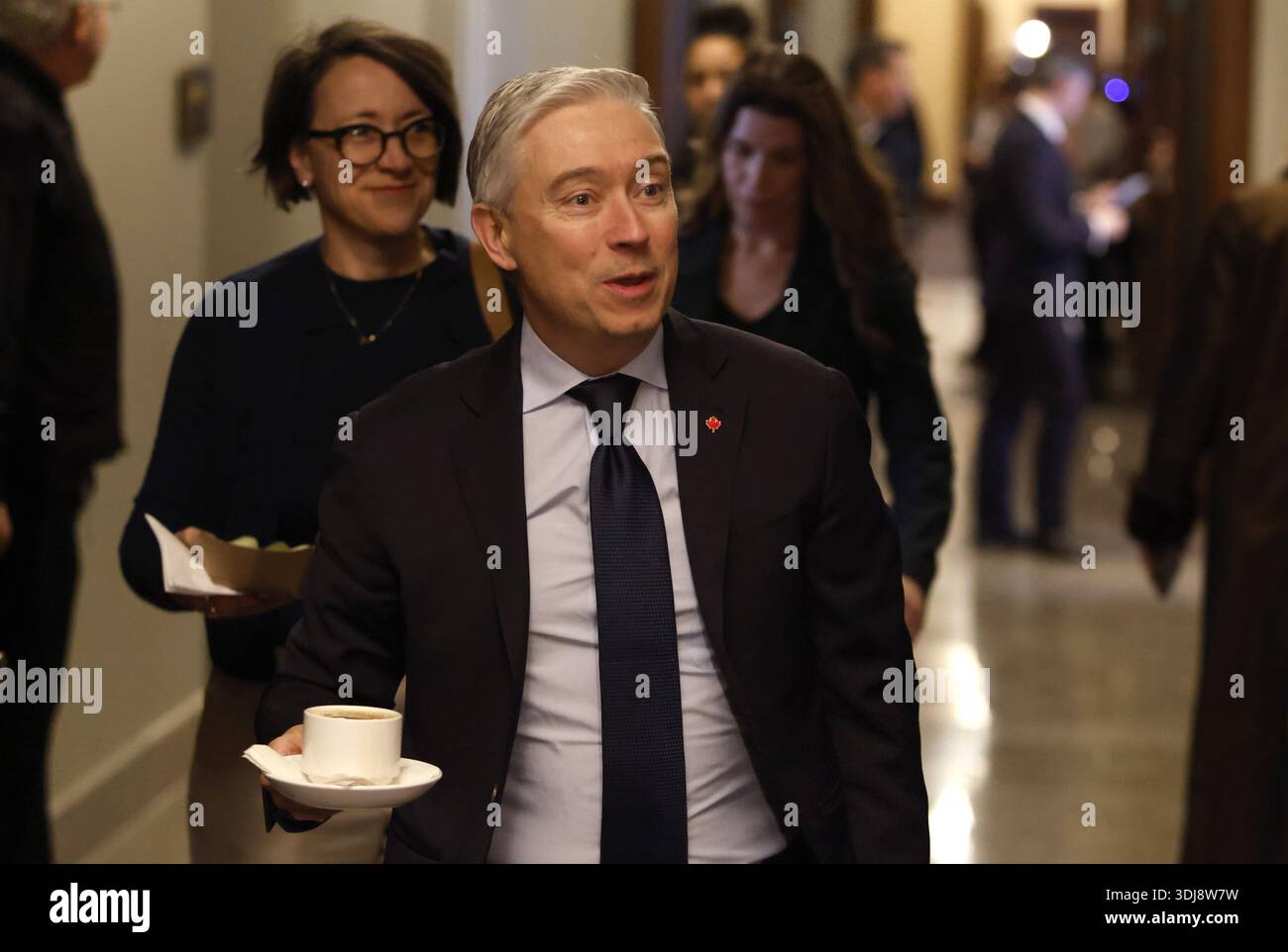 Minister of Finance and National Revenue Francois-Philippe Champagne ...