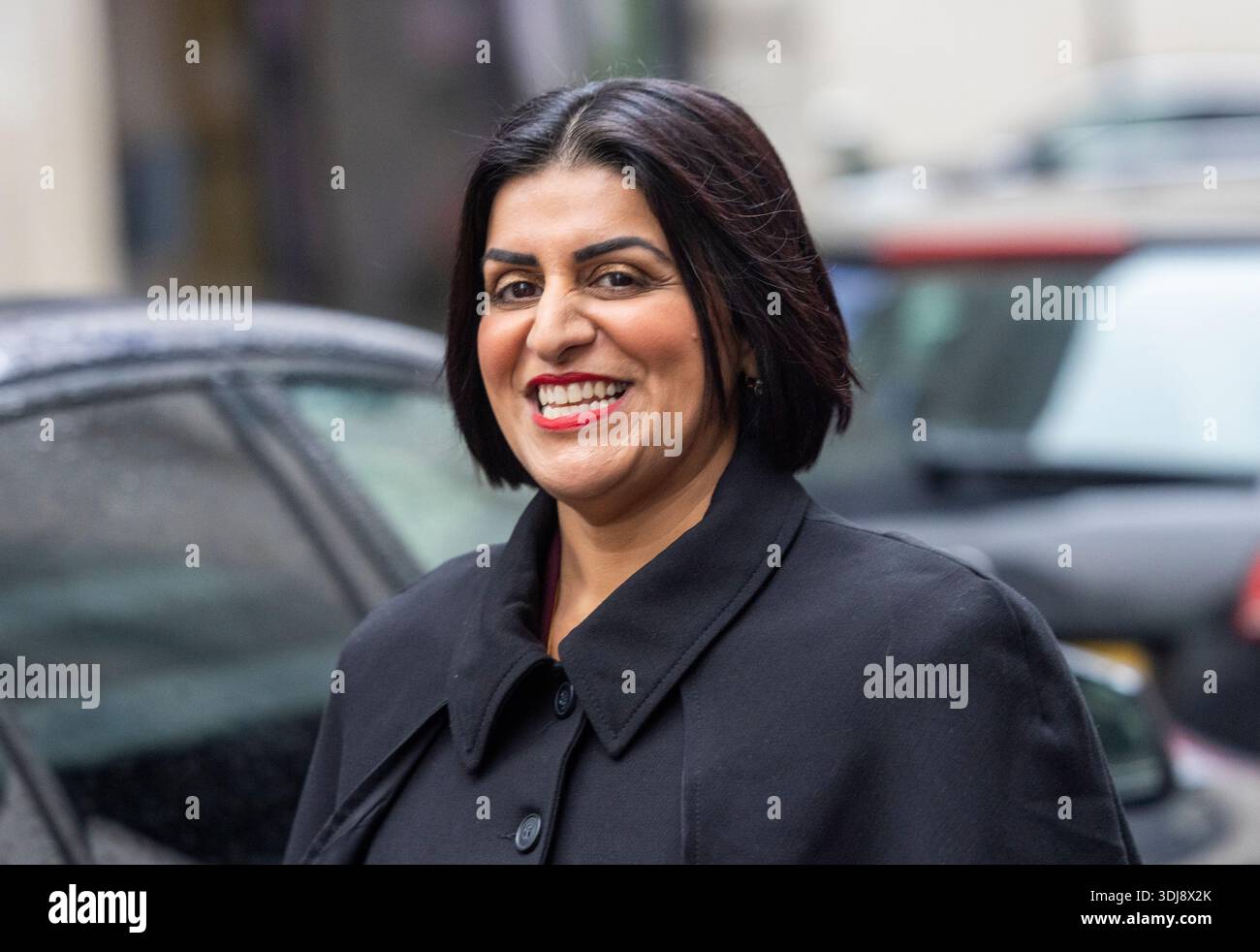 London, UK. 25th Jan 2026 Home Secretary, Shabana Mahmood, leaves after ...