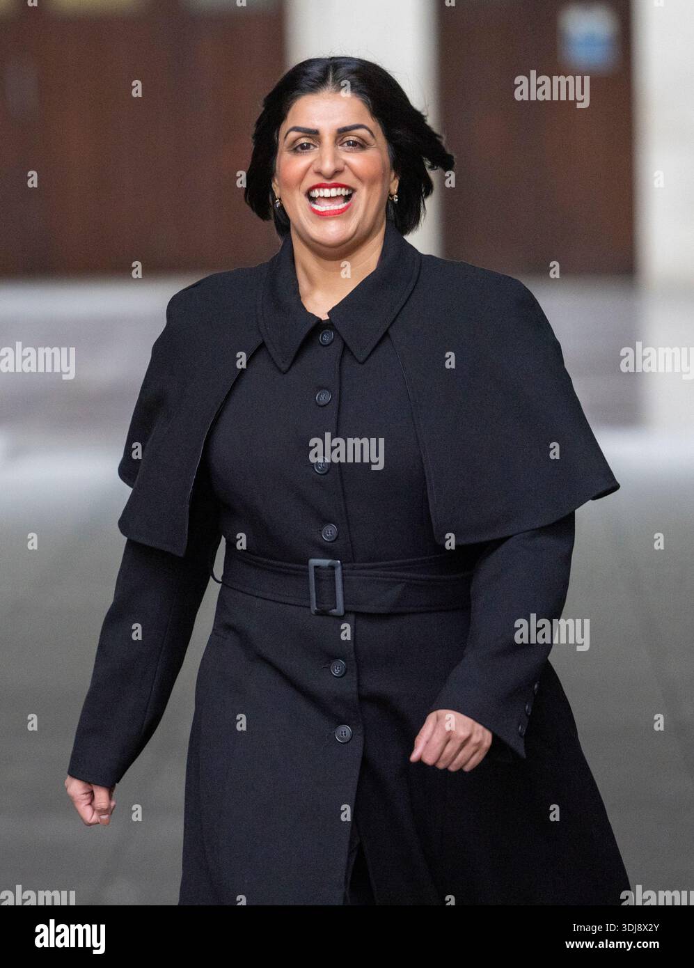 London, UK. 25th Jan 2026 Home Secretary, Shabana Mahmood, leaves after ...