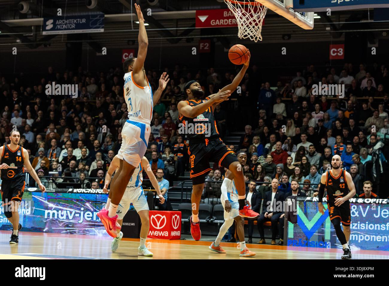 25.01.2026, Sparkassen Arena, Jena, GER, easy-Credit Basketball League ...