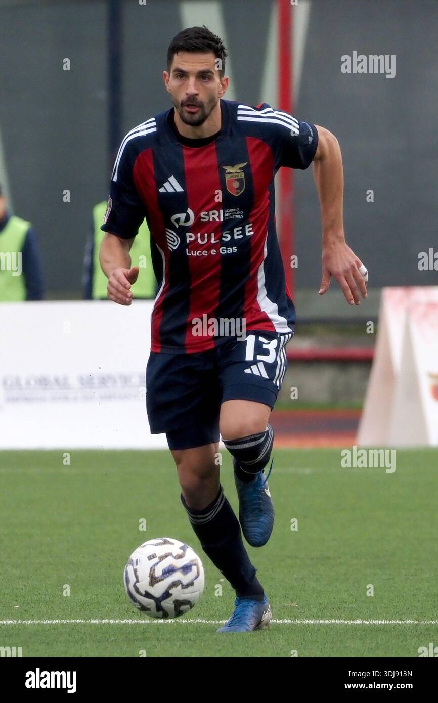 Loris Bacchetti of Casertana FC during the Serie C soccer match between ...