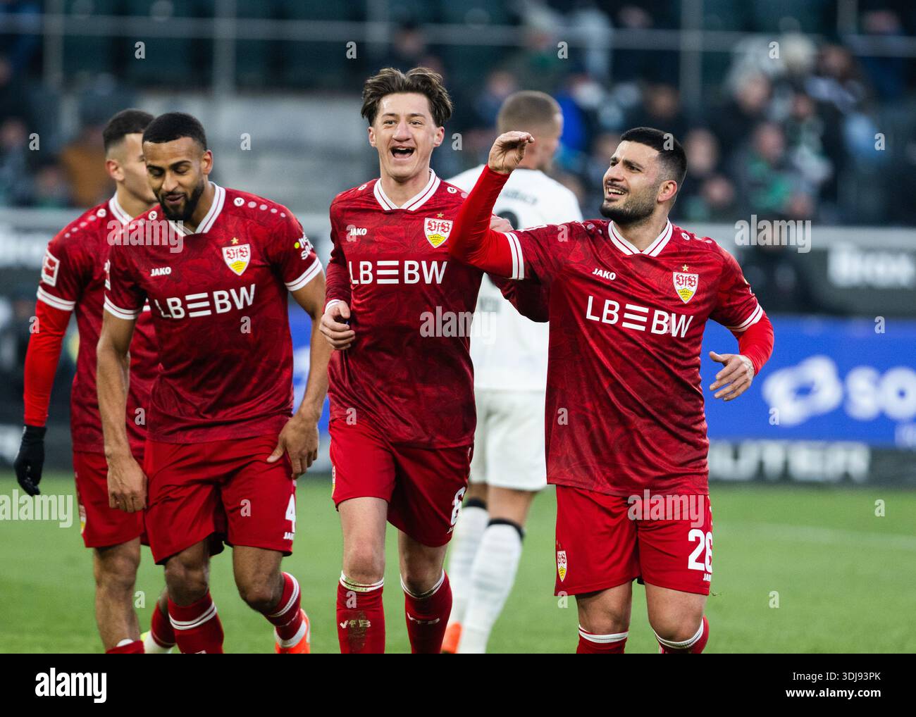 Moenchengladbach, Borussia Park, 25.01.2026: Deniz Undav of Stuttgart ...