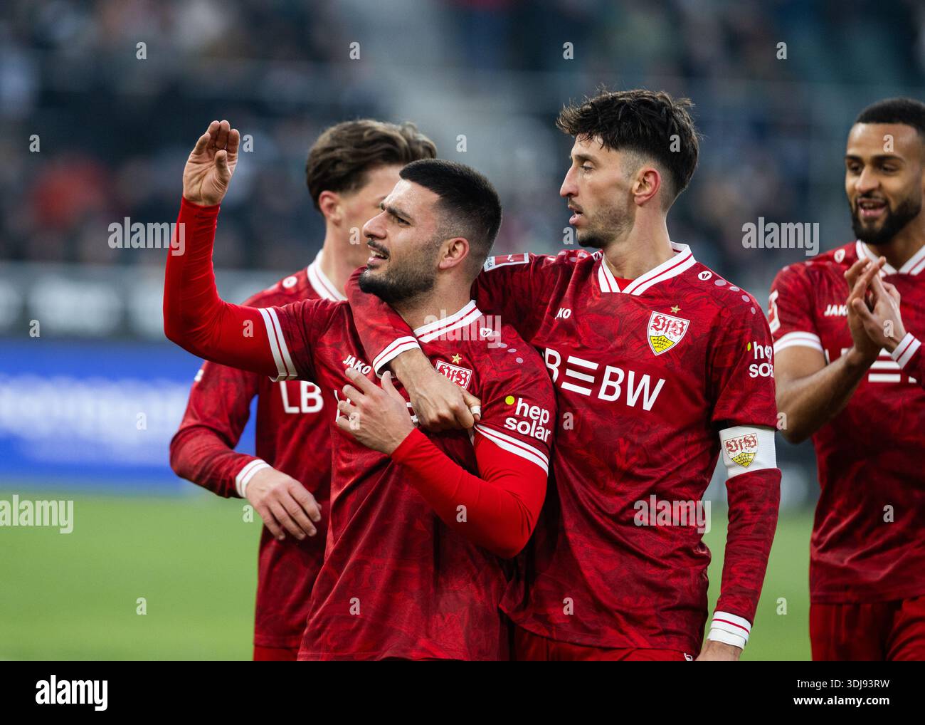Moenchengladbach, Borussia Park, 25.01.2026: Deniz Undav of Stuttgart ...